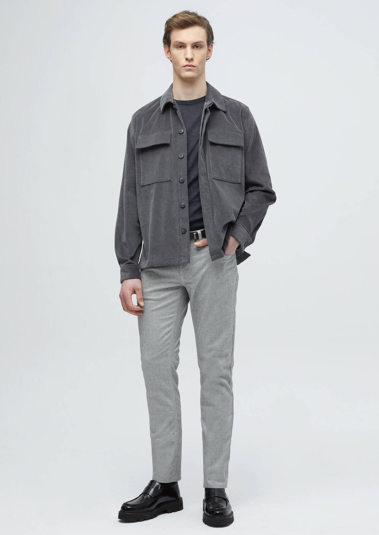 Dark Grey Overshirt