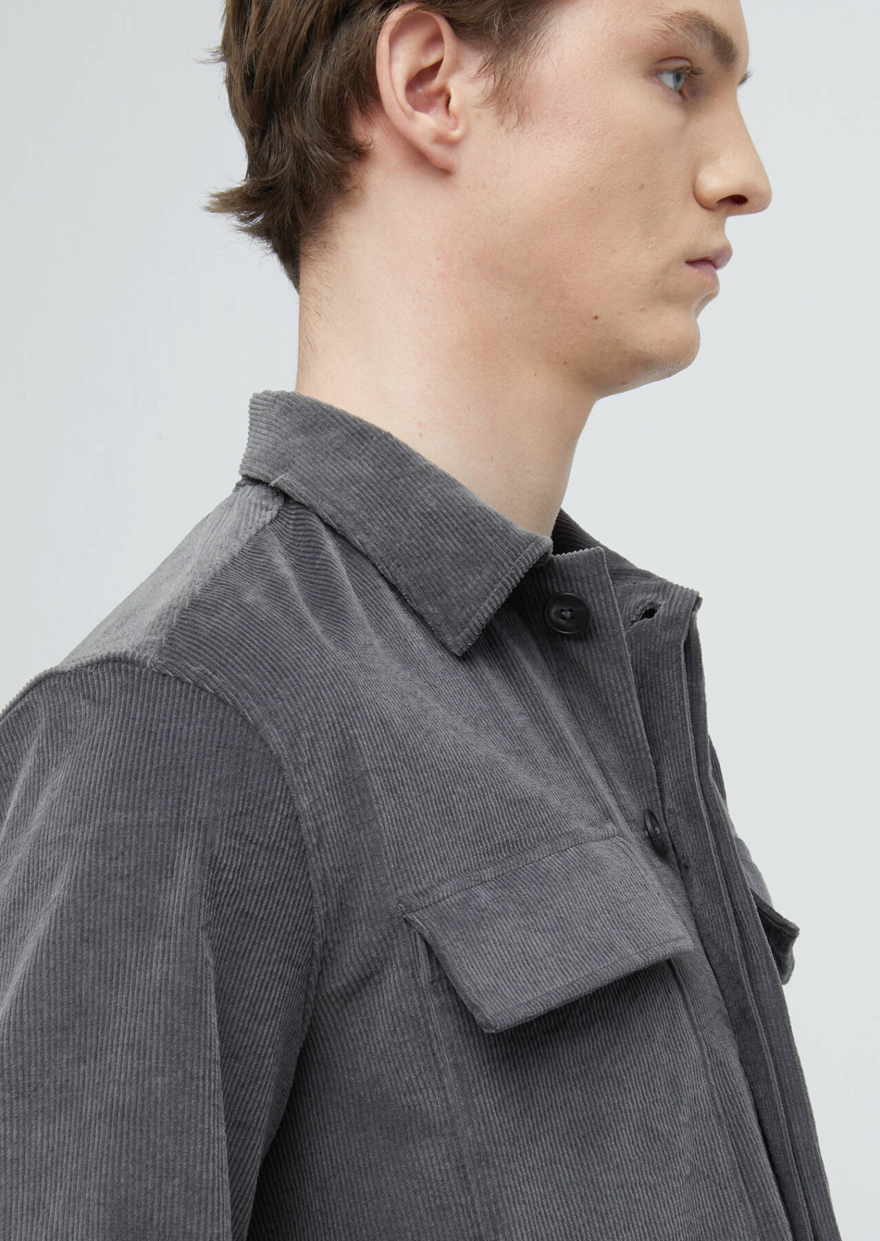 Dark Grey Overshirt